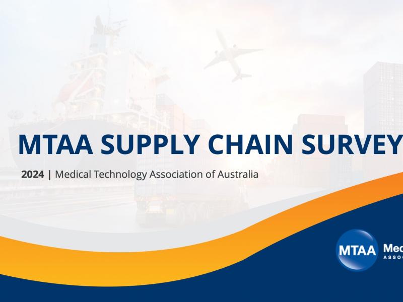 MTAA Supply Chain Survey 2024 publications - MTAA